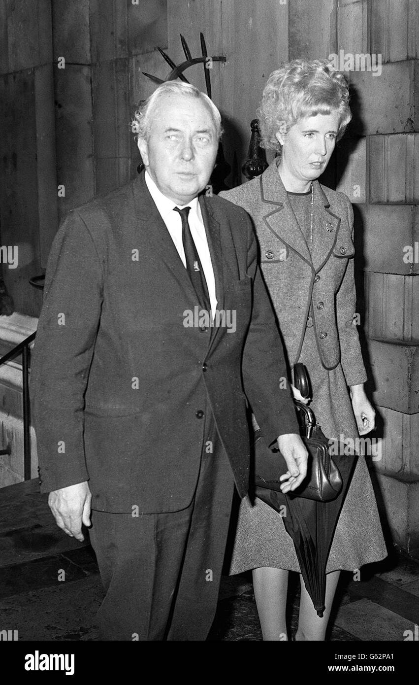 Marcia falkender harold wilson hi-res stock photography and images - Alamy