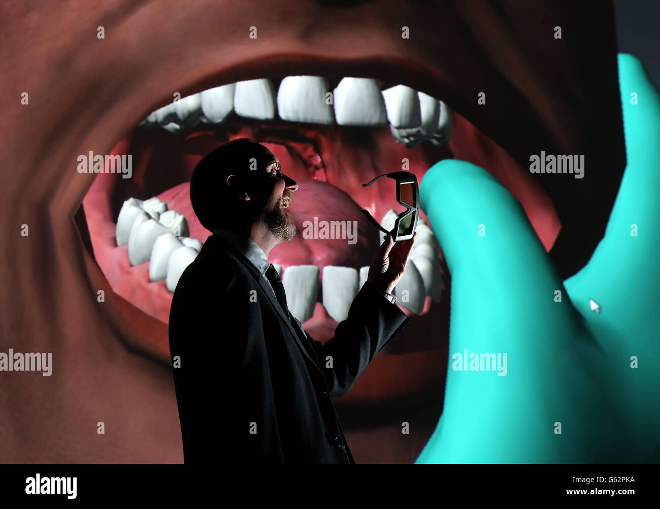 3d medical training model unveiled hi-res stock photography and images ...