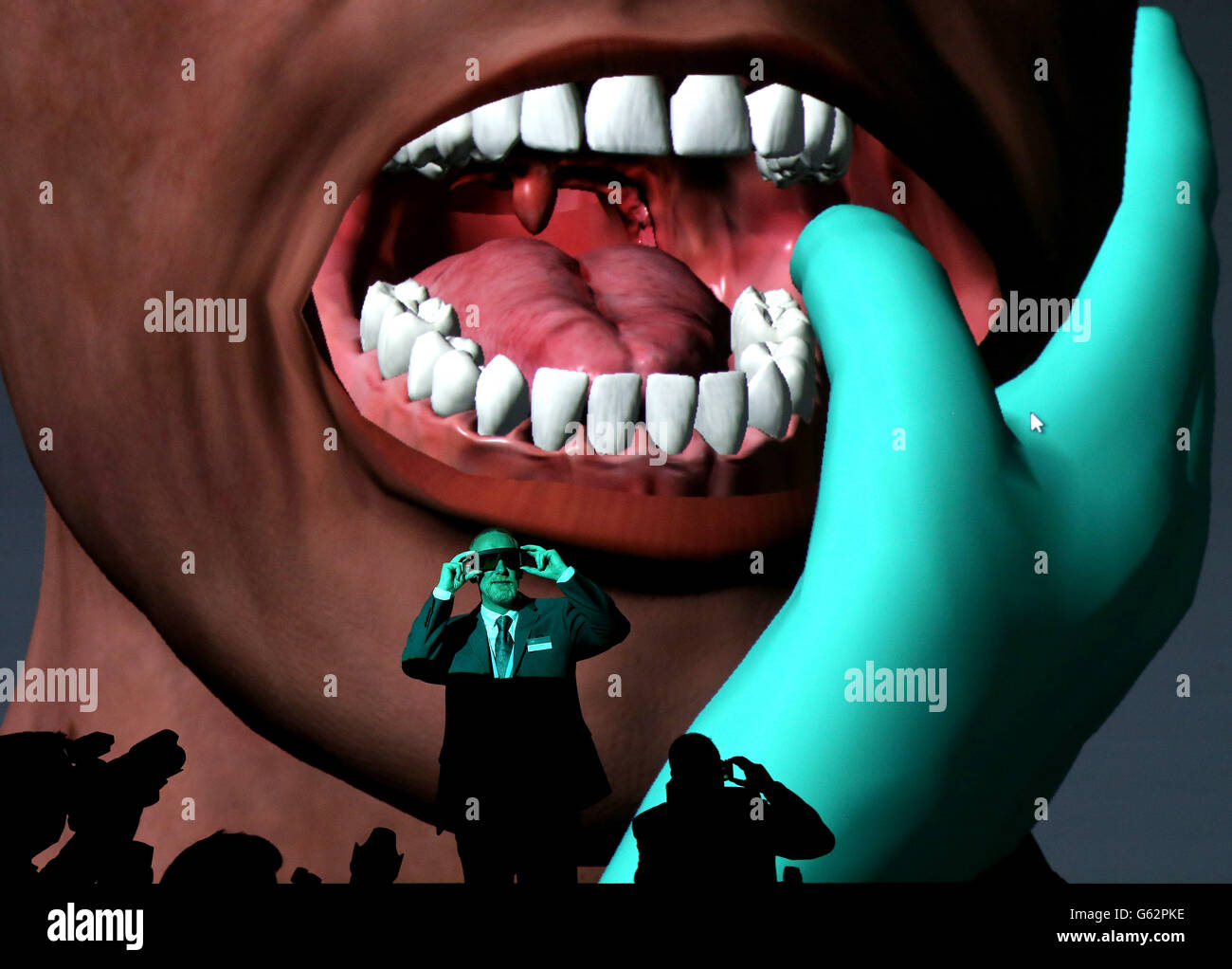 Digital Design studio Director Professor Paul Anderson with his 3D ...
