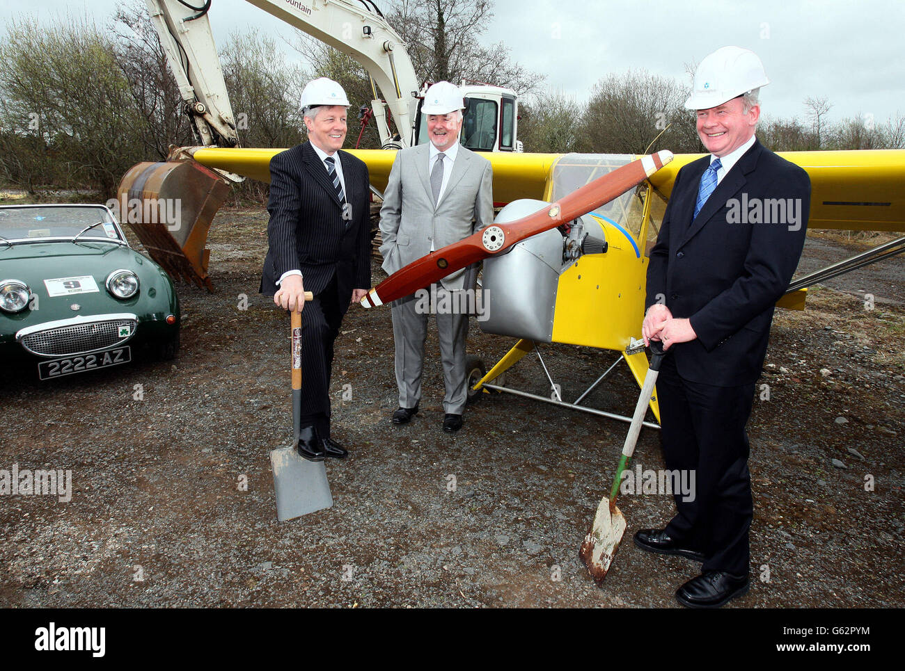 Maze prison site Stock Photo - Alamy
