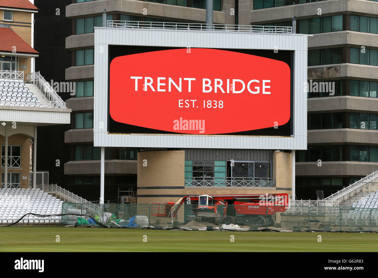 Cricket - Nottinghamshire CCC 2013 Photocall - Trent Bridge Stock Photo ...