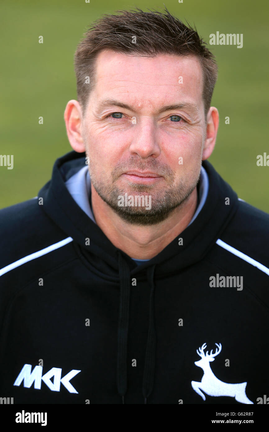 Cricket - Nottinghamshire CCC 2013 Photocall - Trent Bridge Stock Photo ...