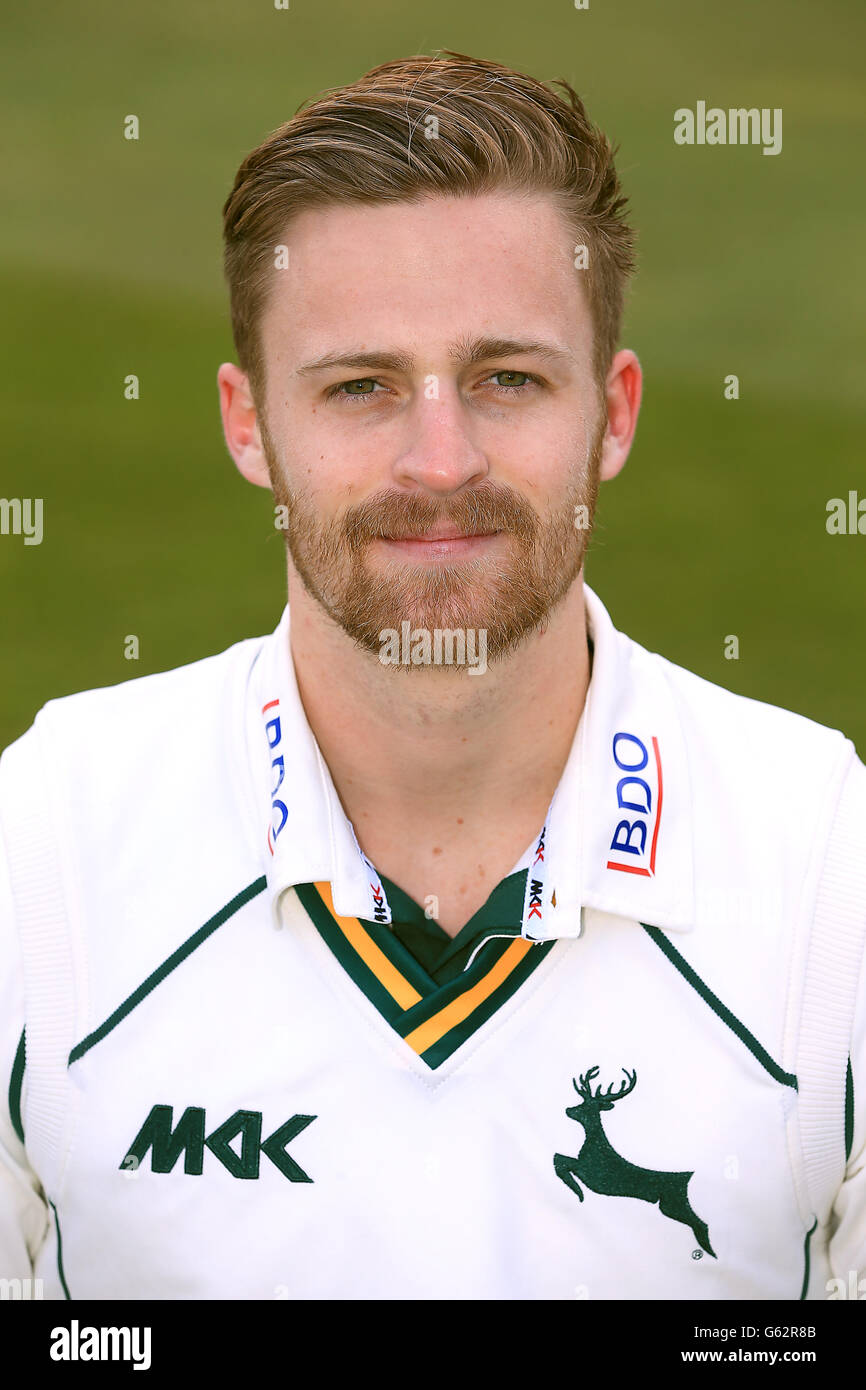 Cricket - Nottinghamshire CCC 2013 Photocall - Trent Bridge Stock Photo ...