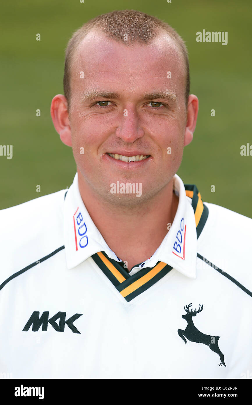 Cricket - Nottinghamshire CCC 2013 Photocall - Trent Bridge Stock Photo ...