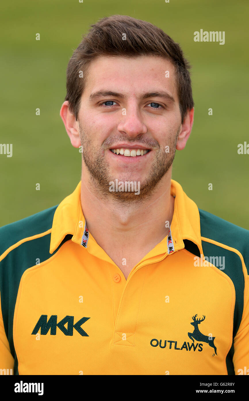 Cricket - Nottinghamshire CCC 2013 Photocall - Trent Bridge Stock Photo ...