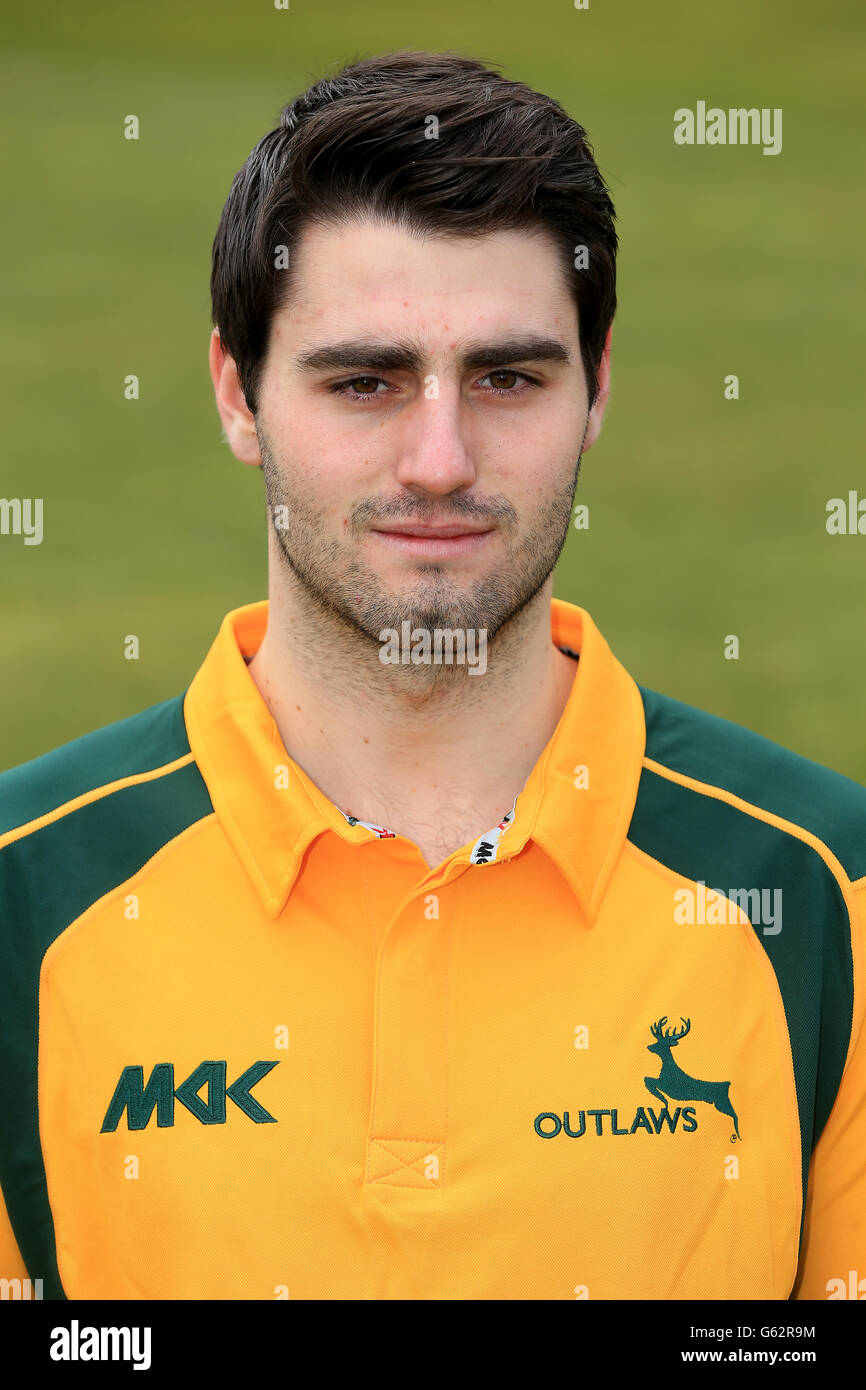 Cricket - Nottinghamshire CCC 2013 Photocall - Trent Bridge Stock Photo ...