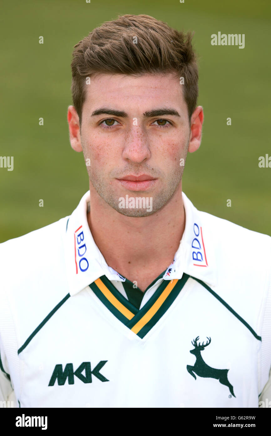 Cricket - Nottinghamshire CCC 2013 Photocall - Trent Bridge Stock Photo ...