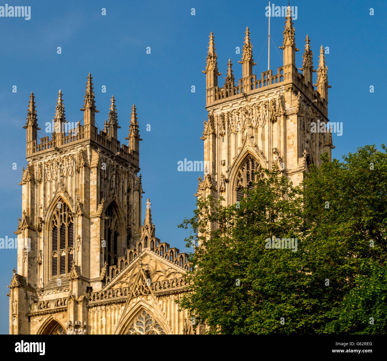 York Minster (West), York, UK Stock Photo - Alamy