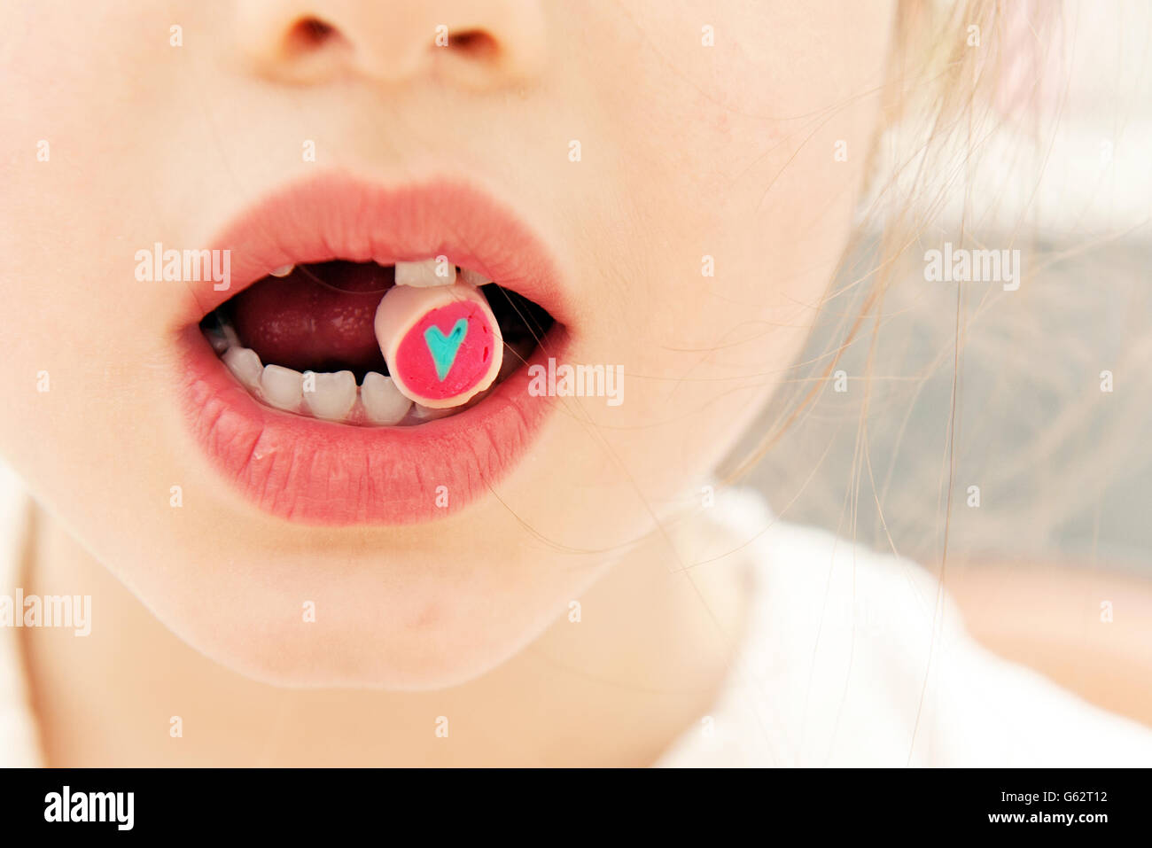 Heart mouth hi-res stock photography and images - Alamy