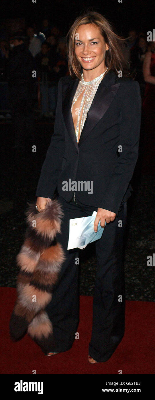 Tara Palmer Tomkinson -Television Awards Stock Photo - Alamy