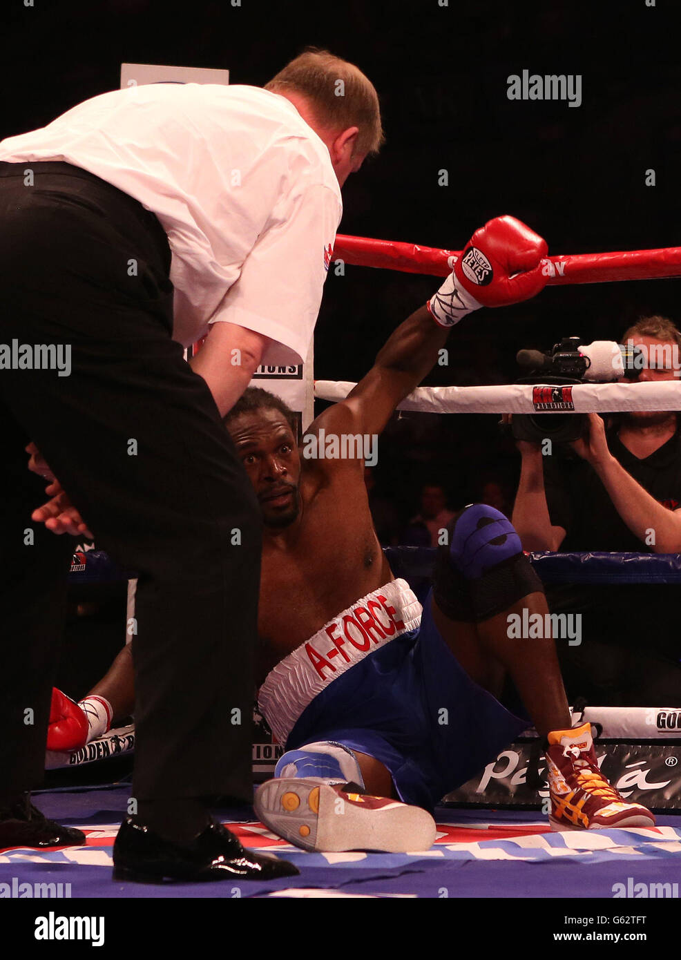 Boxing - Motorpoint Arena - Sheffield Stock Photo - Alamy
