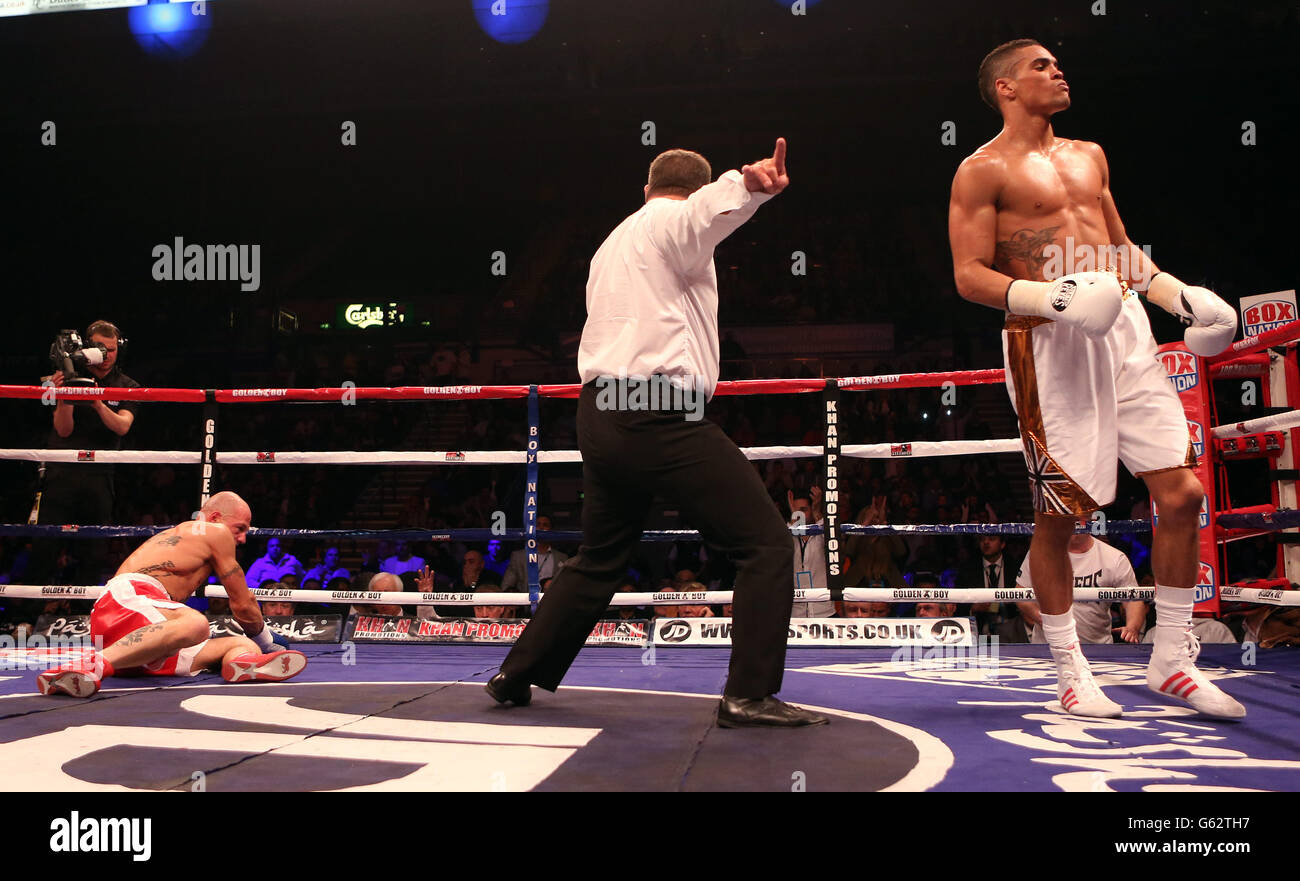 Boxing - Motorpoint Arena - Sheffield Stock Photo - Alamy
