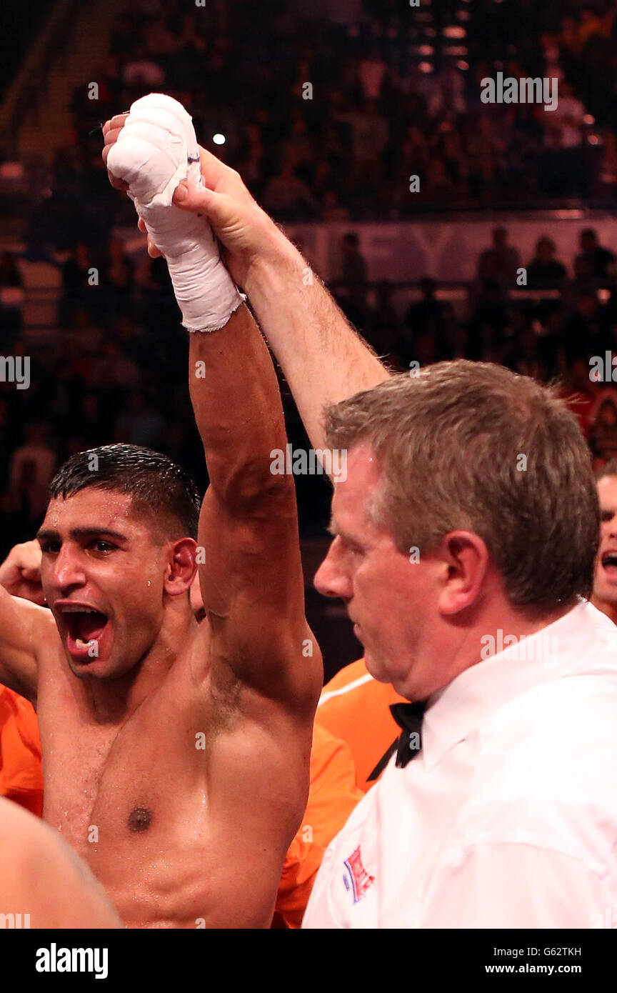 Boxing - Motorpoint Arena - Sheffield Stock Photo - Alamy