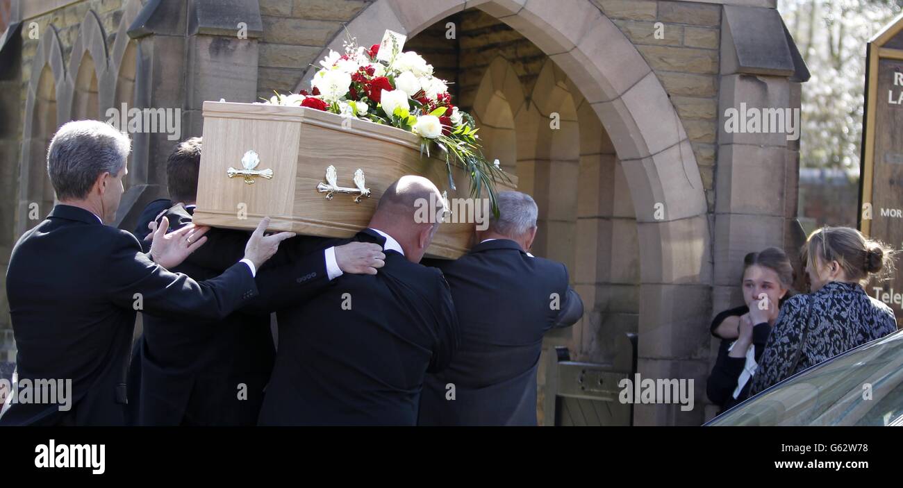 Anne williams funeral hi-res stock photography and images - Alamy