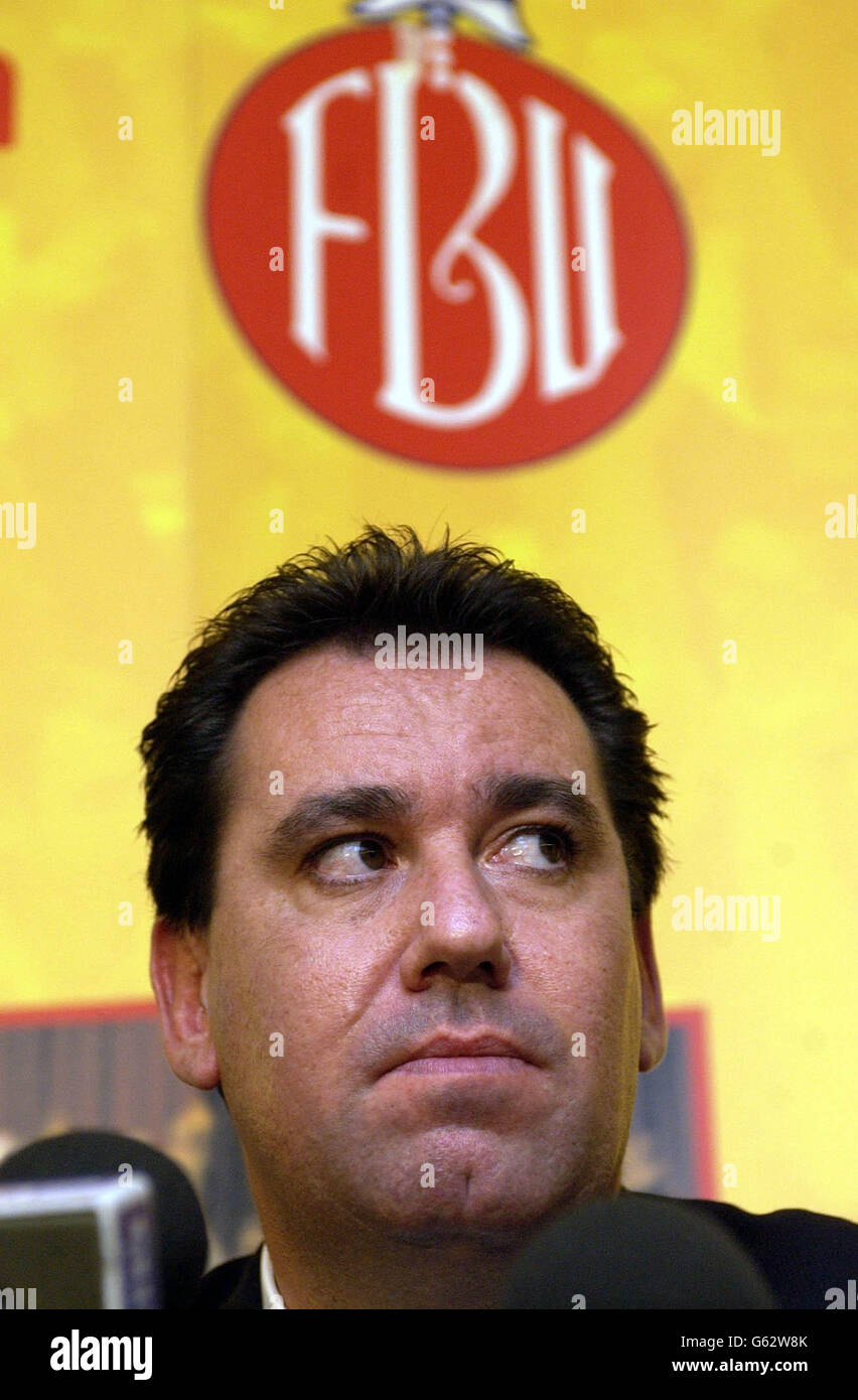 Fire Brigade Strike Stock Photo - Alamy