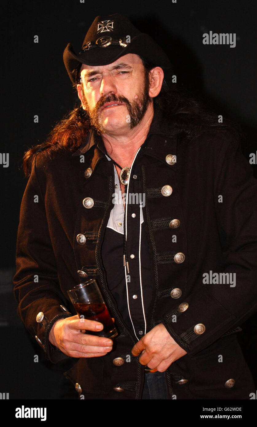 Lemmy from Motorhead at the Virgin Megastore on London's Oxford Street ...