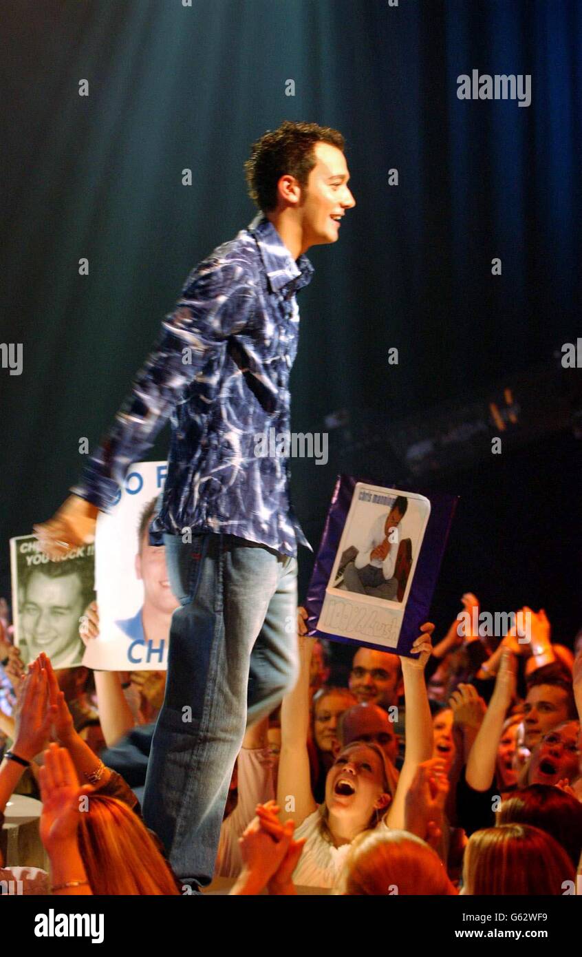 Chris Manning - Fame Academy Stock Photo - Alamy