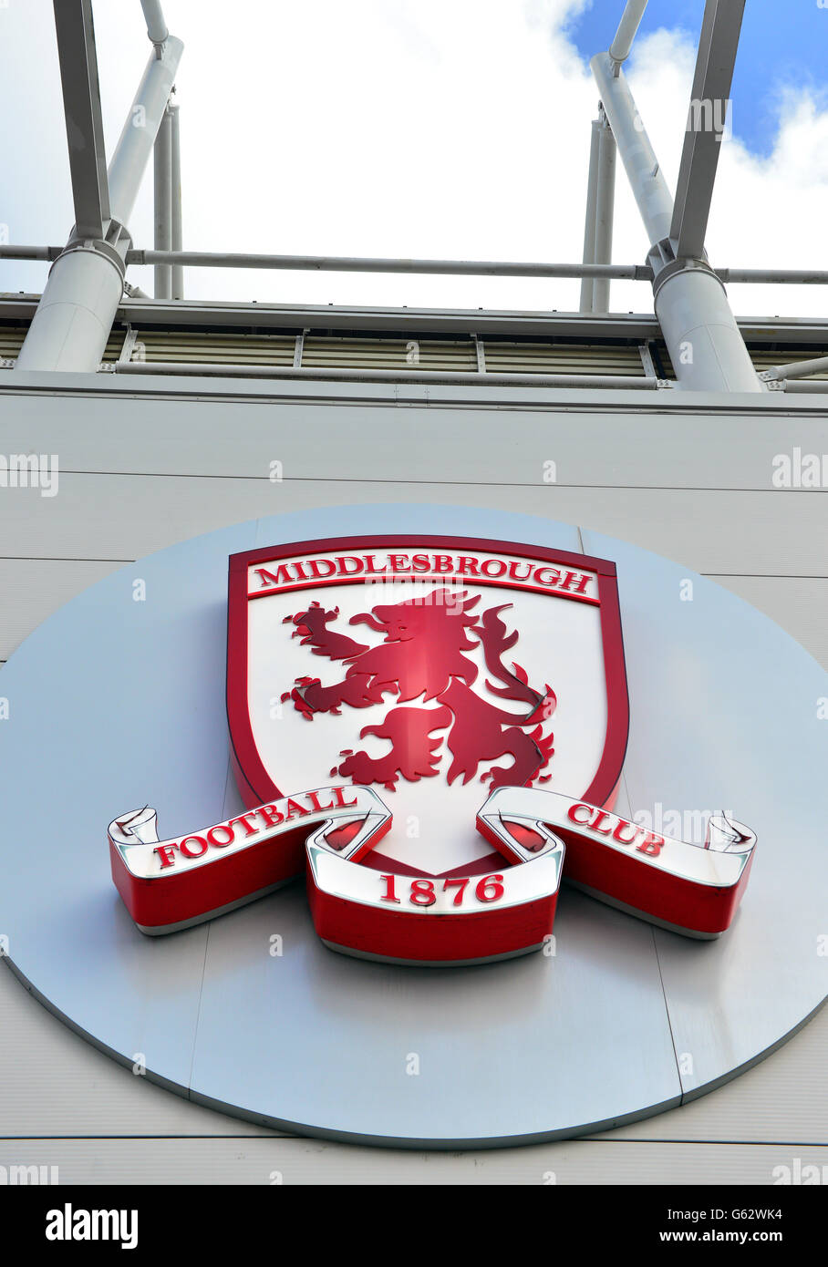 Middlesbrough badge hi-res stock photography and images - Alamy