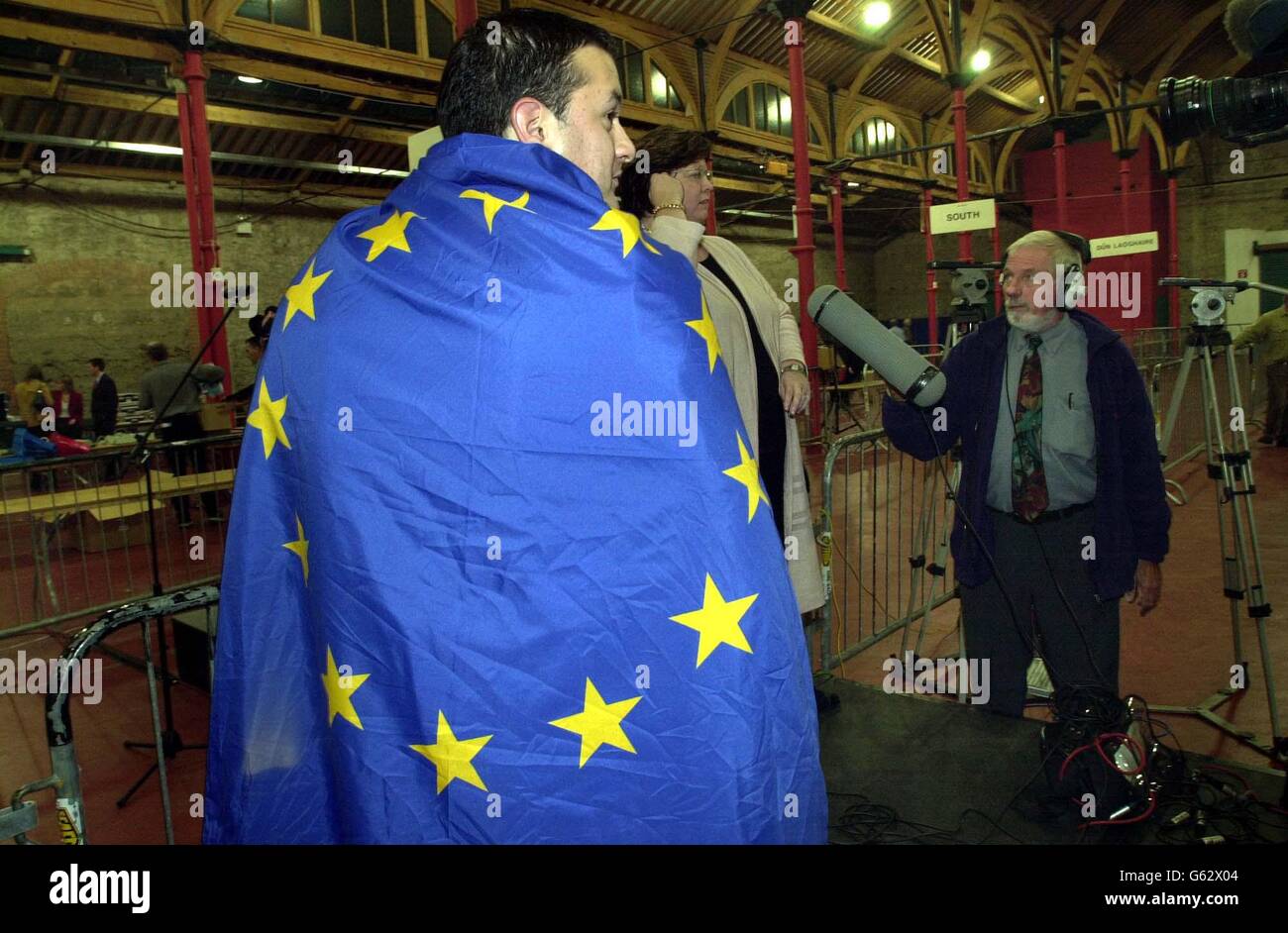 Nice Treaty - Yes voters Stock Photo - Alamy