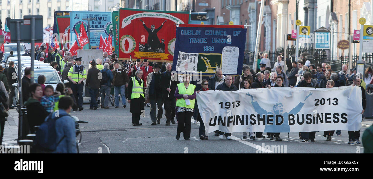 Dublin council trade unions hi-res stock photography and images - Alamy