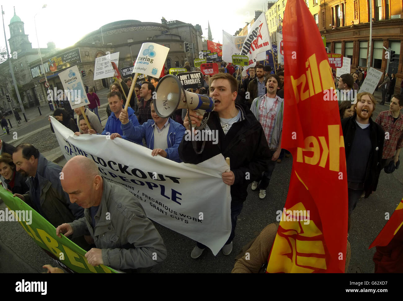 Dublin council trade unions hi-res stock photography and images - Alamy
