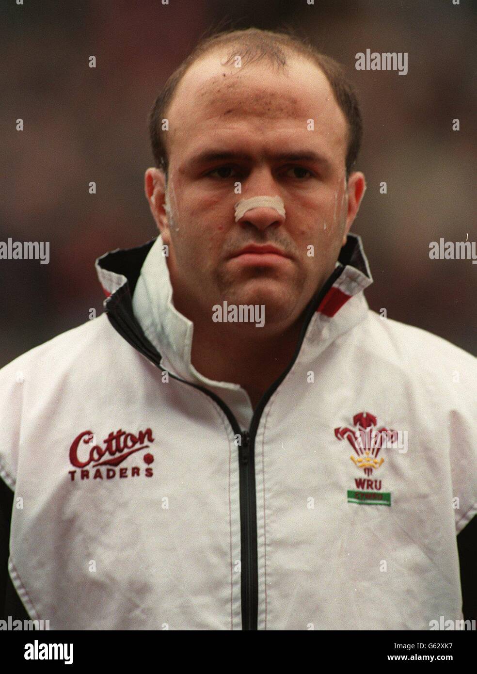 Rugby Union, Five Nations Championship, Ireland v Wales. Derwyn Jones ...