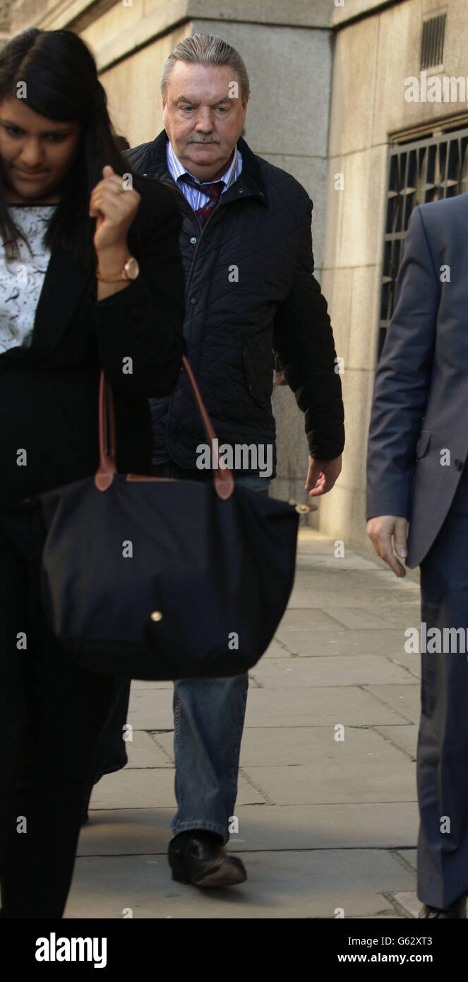 Millionaire businessman James McCormick arriving at the Old Bailey in ...