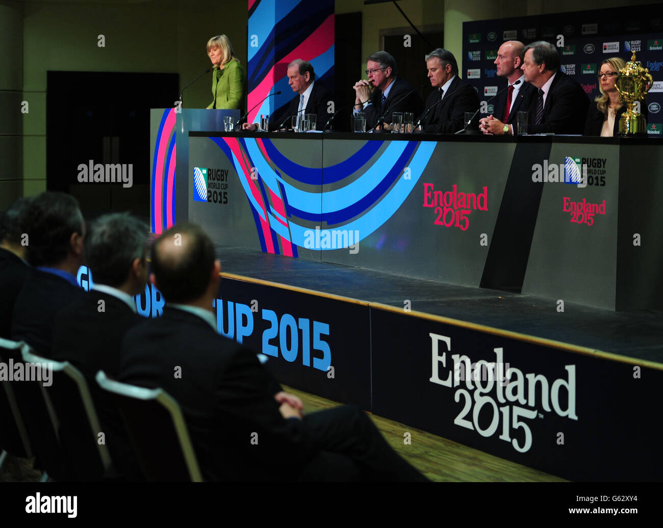 Chief executive of england rugby 2015 debbie jevans hi-res stock ...