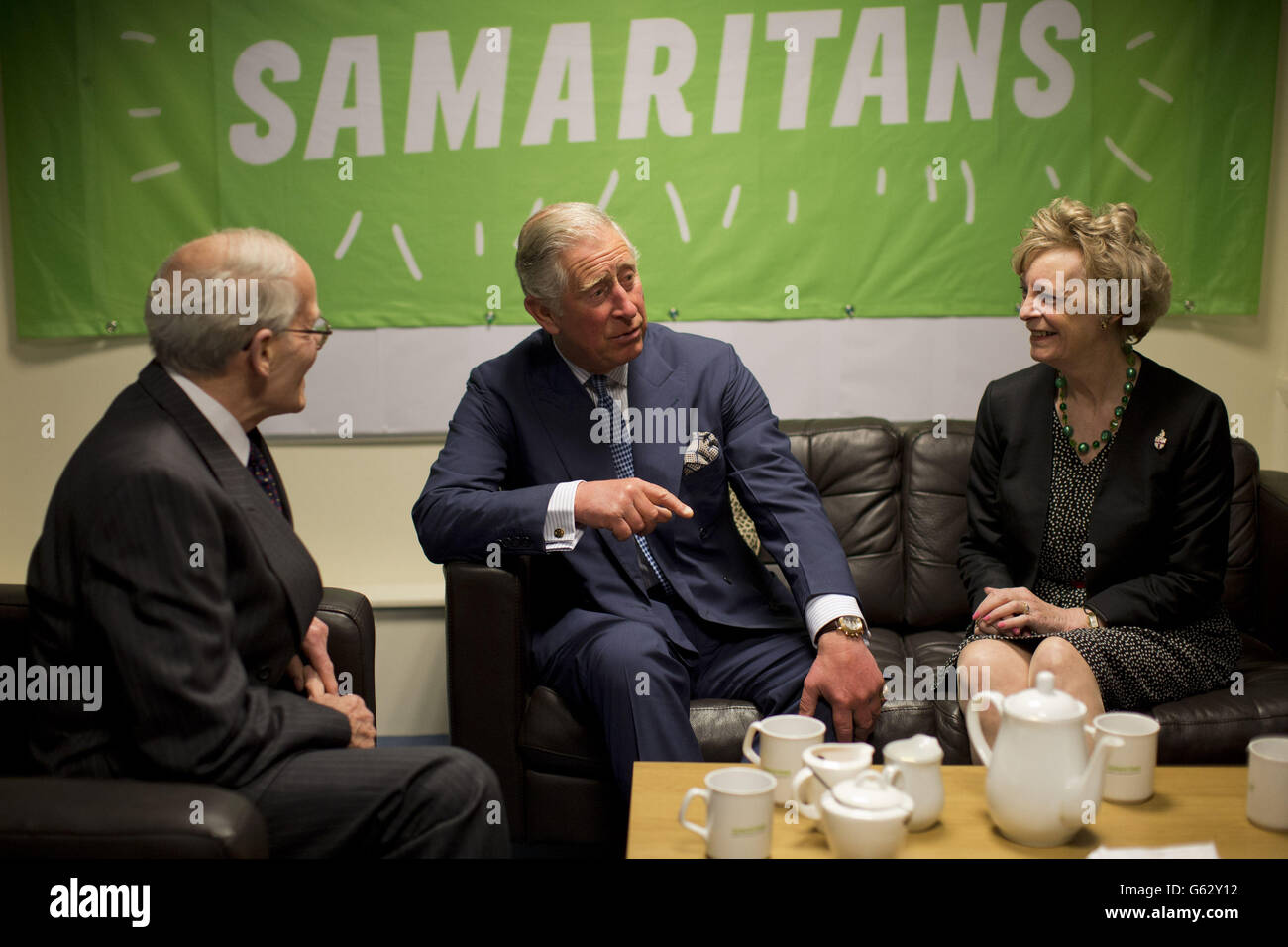 Royal visit samaritans hi-res stock photography and images - Alamy