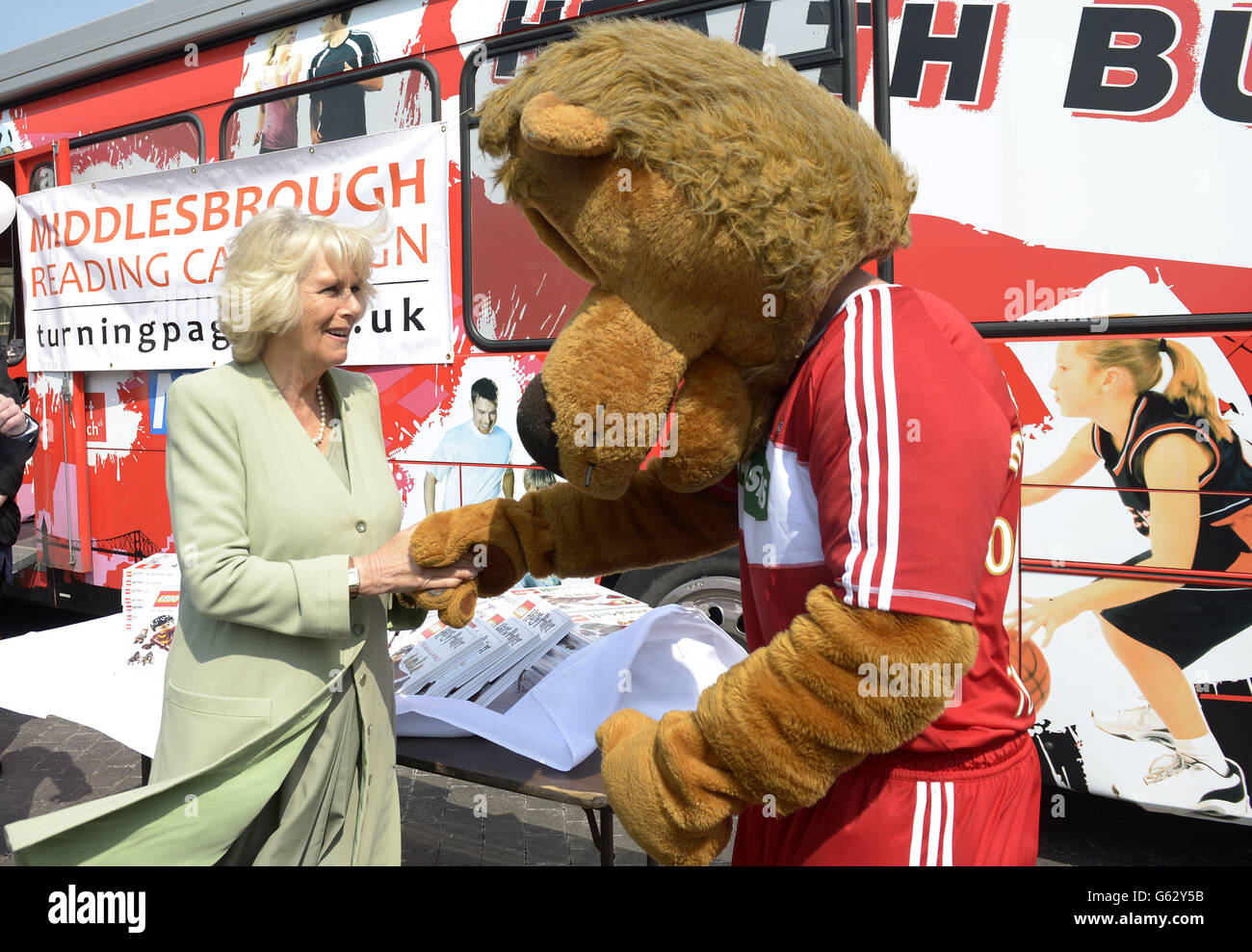 Middlesbrough mascot hi-res stock photography and images - Alamy
