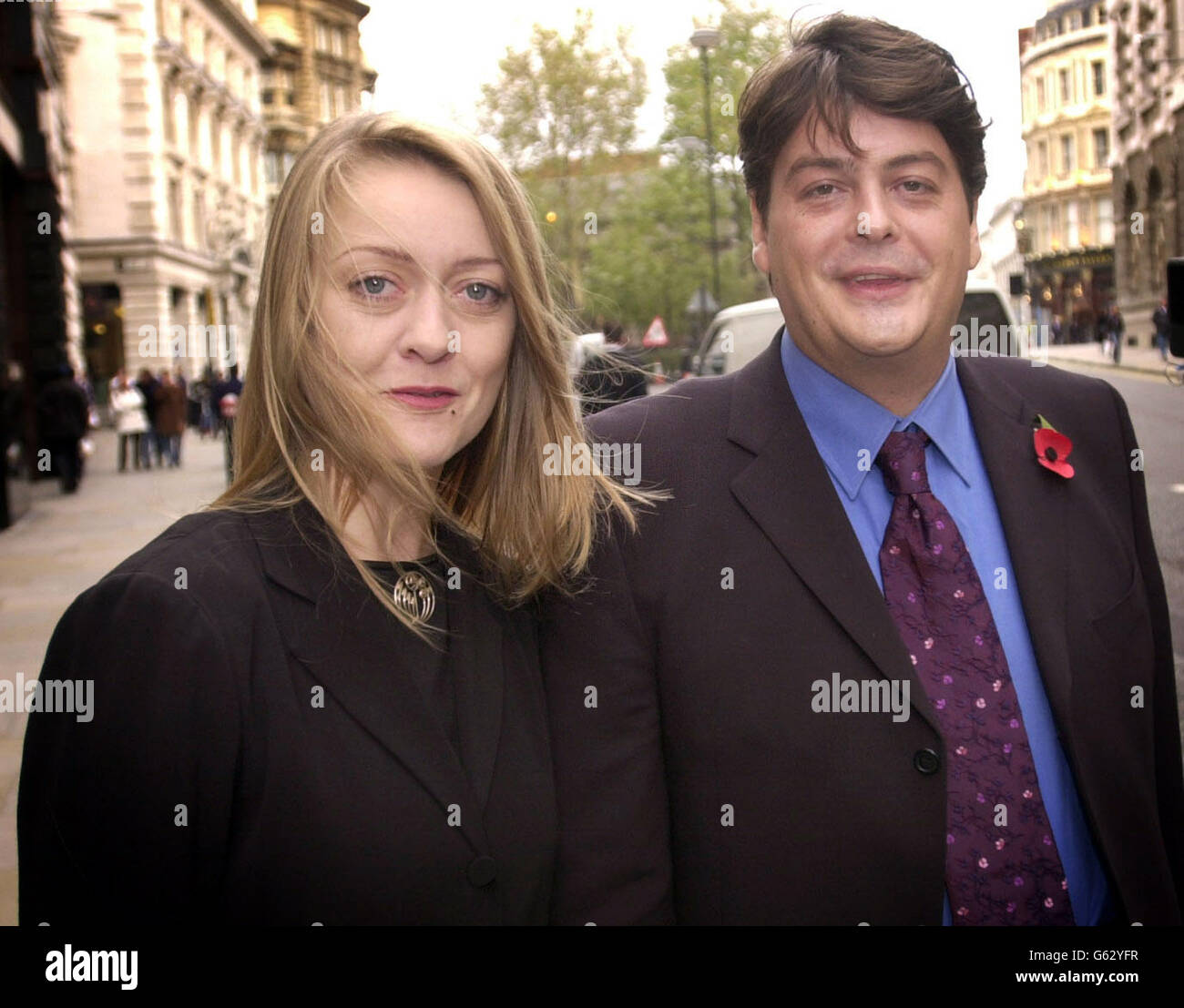 Former MI5 officer David Shayler and his girlfriend Annie Machon arrive ...