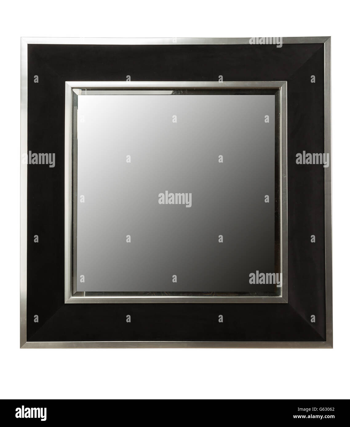 Luxury mirror or empty picture frame isolated on white background Stock ...