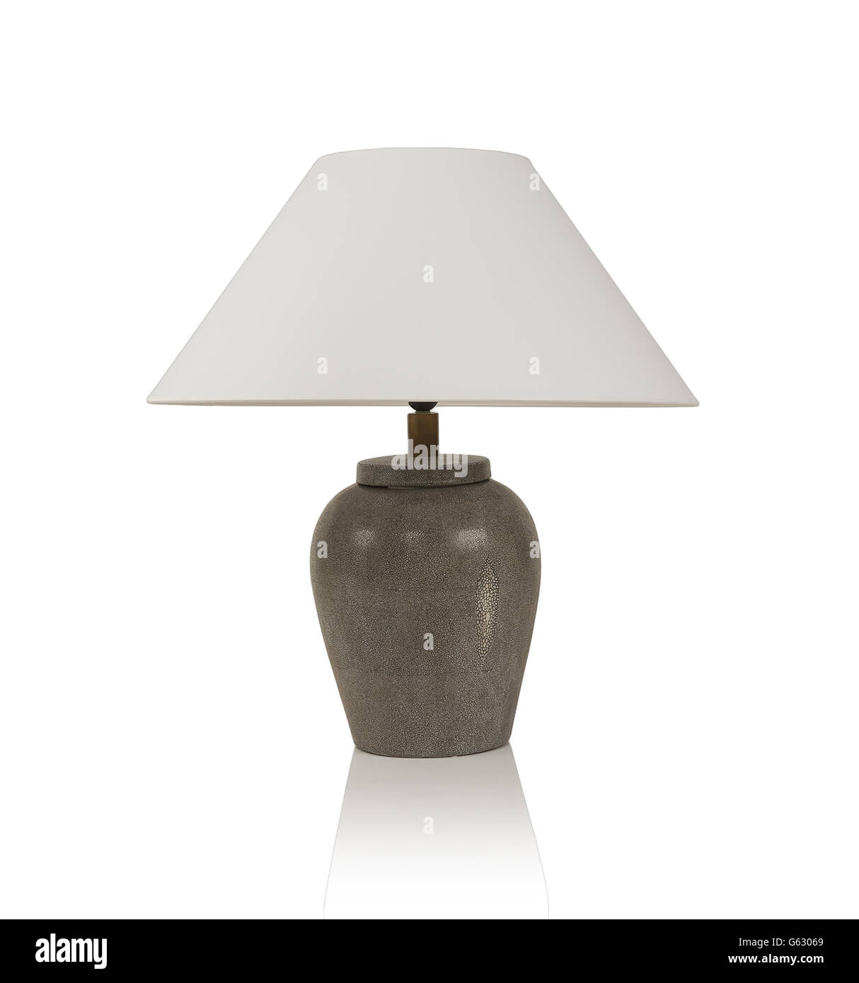 Modern luxury table lamp isolated on white background Stock Photo - Alamy
