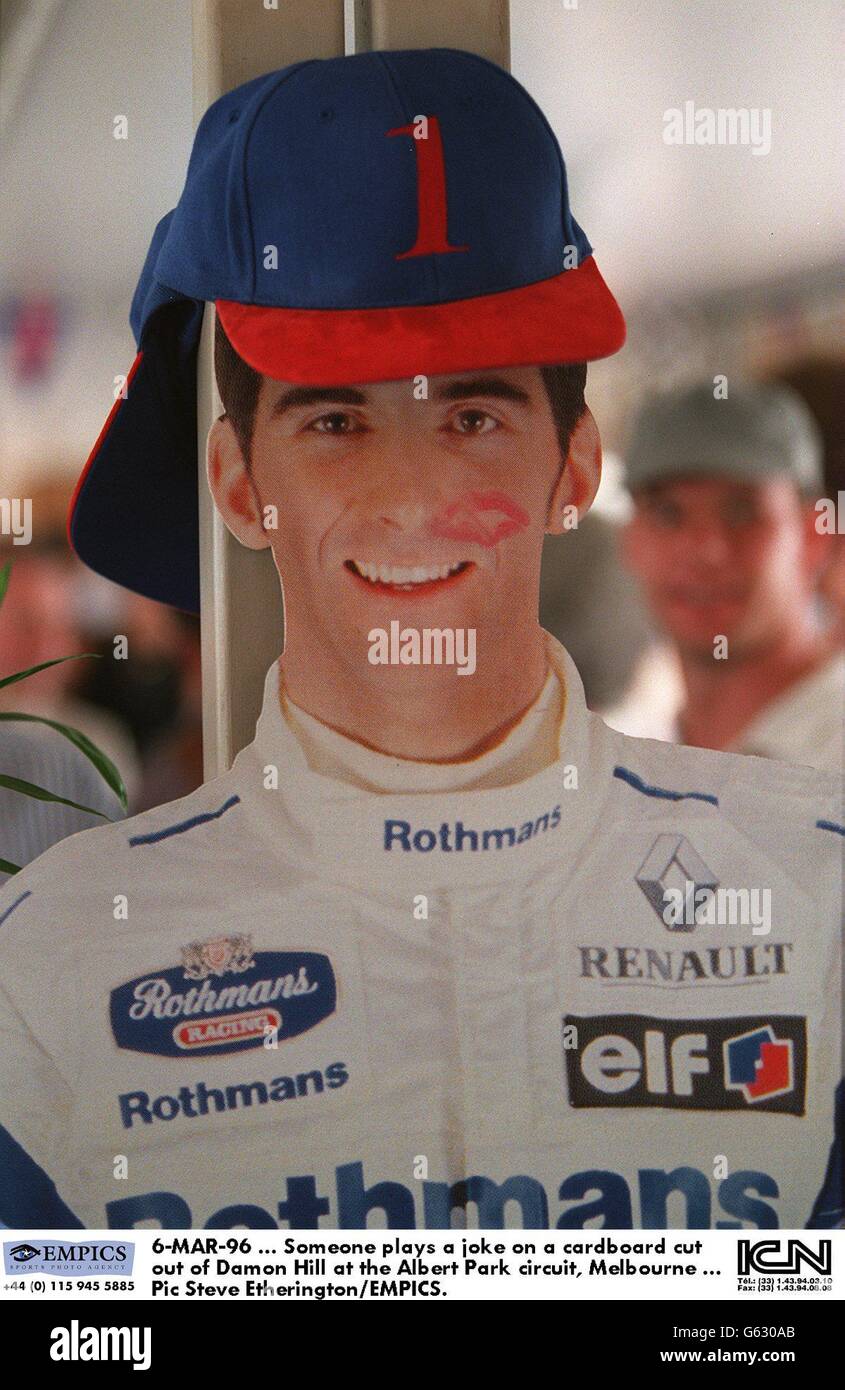 Motor Racing ... Australian Grand Prix Stock Photo - Alamy