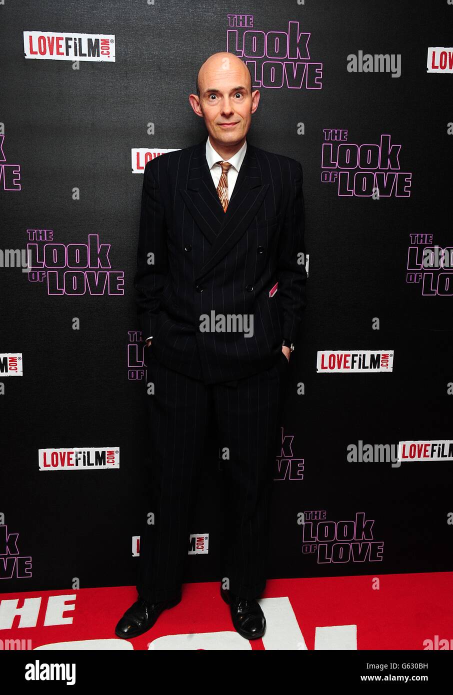 Paul Willets arriving for the UK premiere of The Look of Love at the ...
