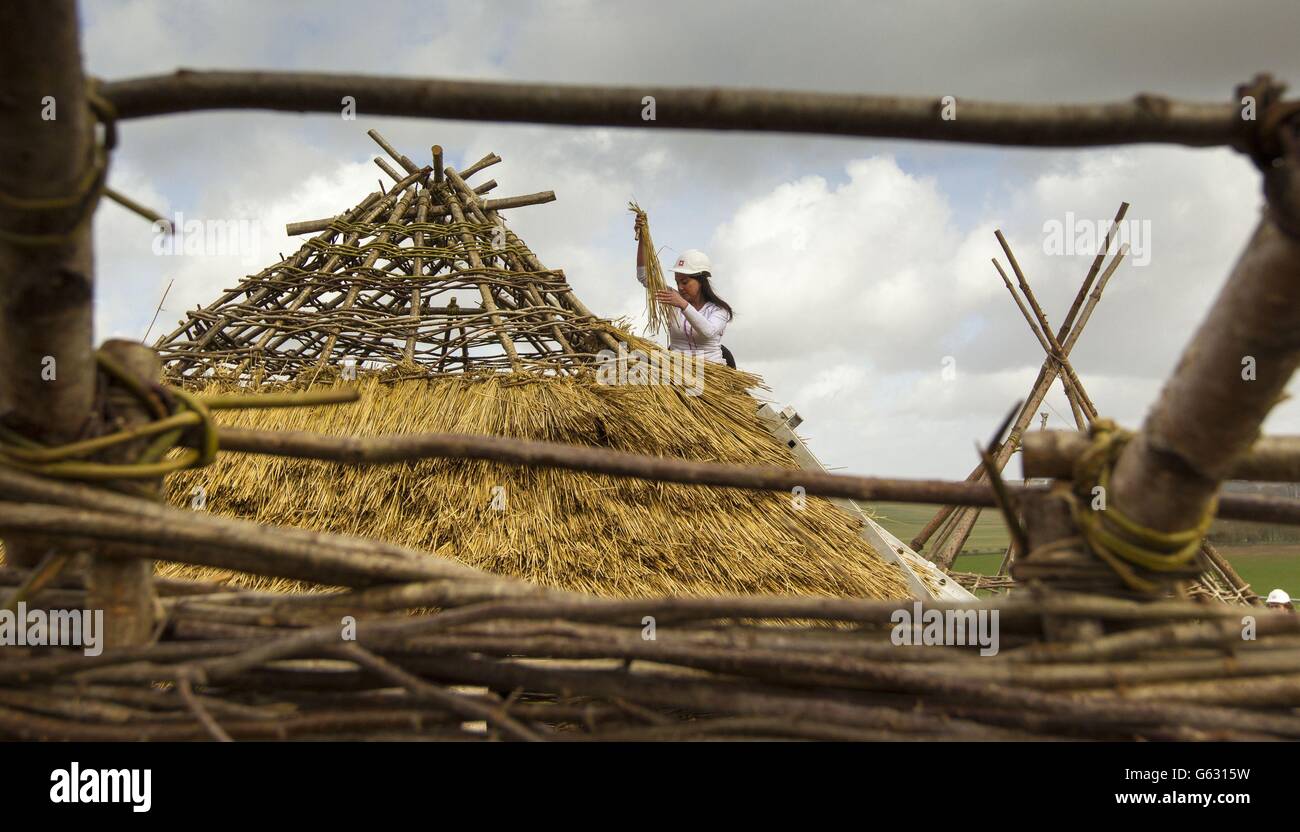 Neolithic homes hi-res stock photography and images - Alamy