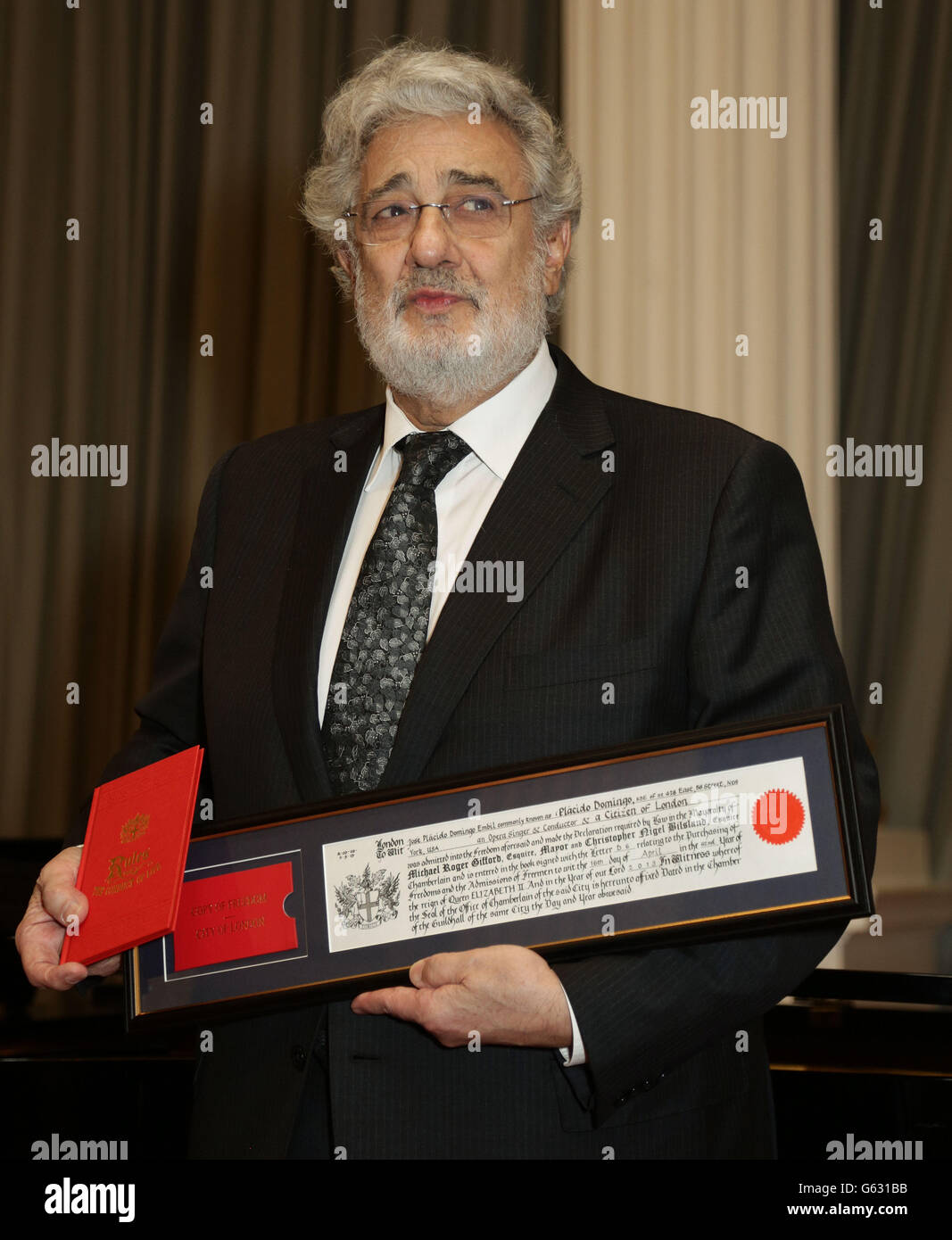 Placido domingo singer hi-res stock photography and images - Alamy