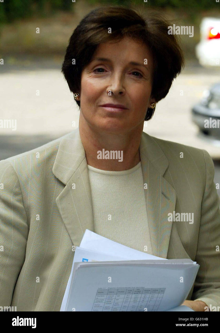 Mary Archer in Cambridge. Her husband Lord Archer was today facing the ...