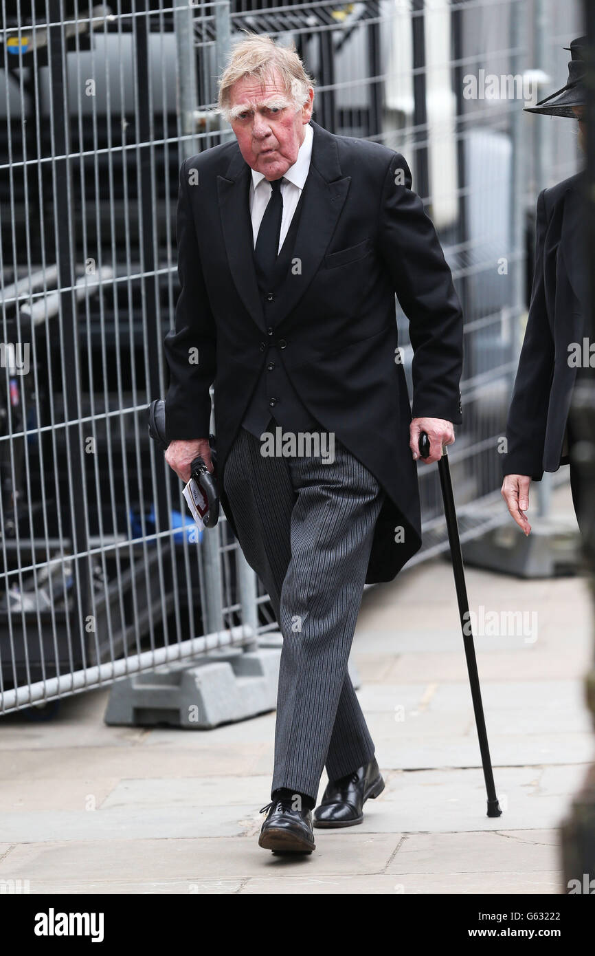 Baroness thatcher bernard ingham hi-res stock photography and images ...