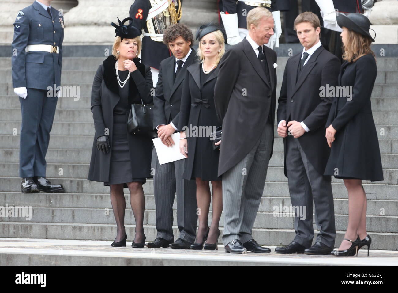 Mark thatcher family hi-res stock photography and images - Alamy
