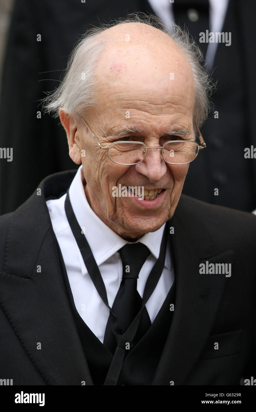 Former Cabinet Minister Lord Norman Tebbit leaves the Ceremonial ...