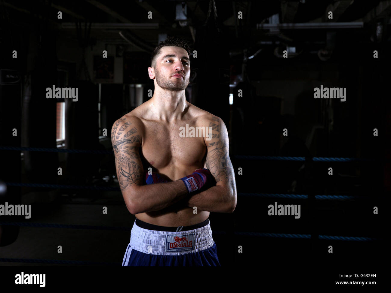 Wbo world light heavyweight champion nathan cleverly hi-res stock ...