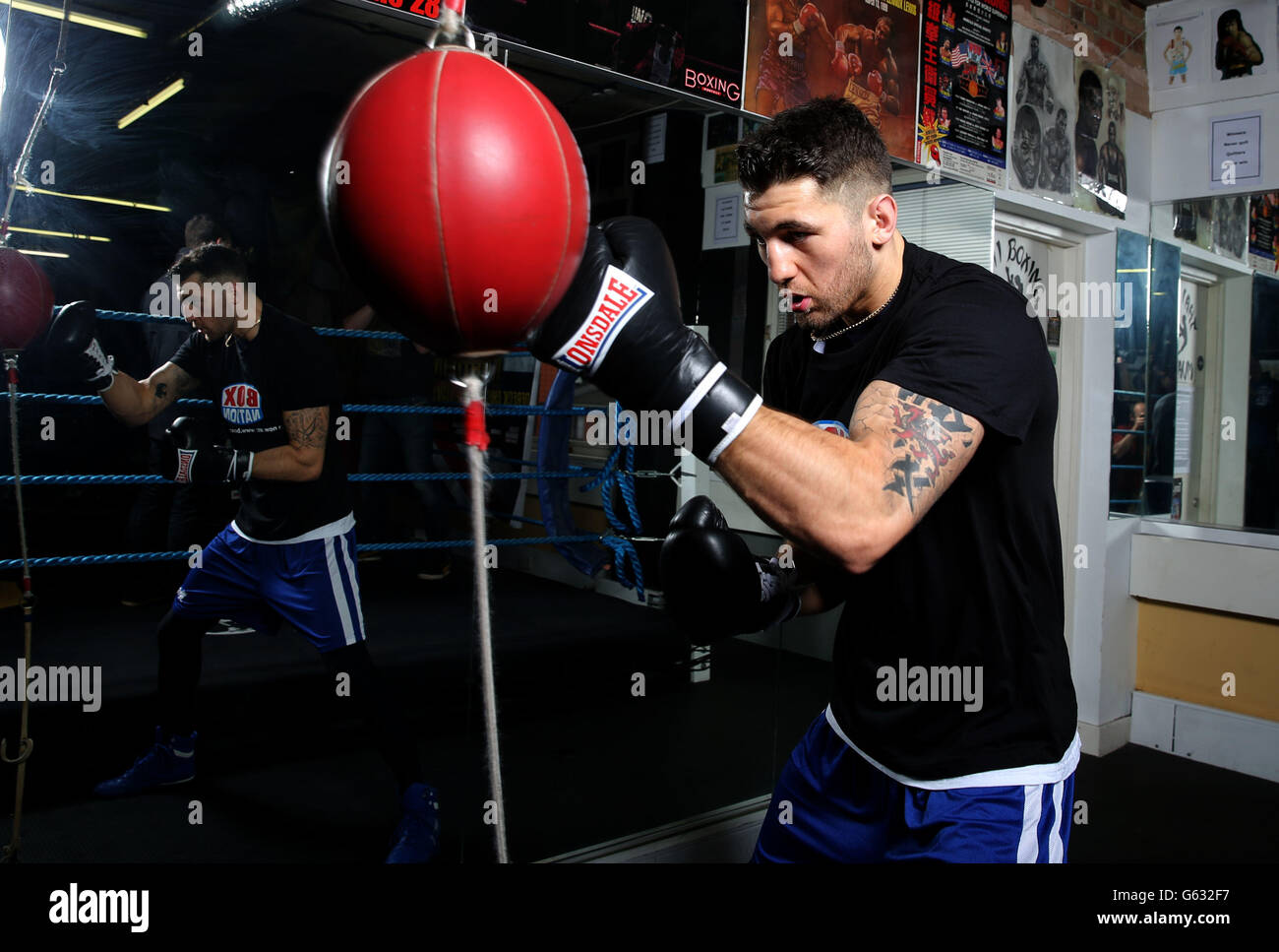 Wbo world light heavyweight champion nathan cleverly hi-res stock ...