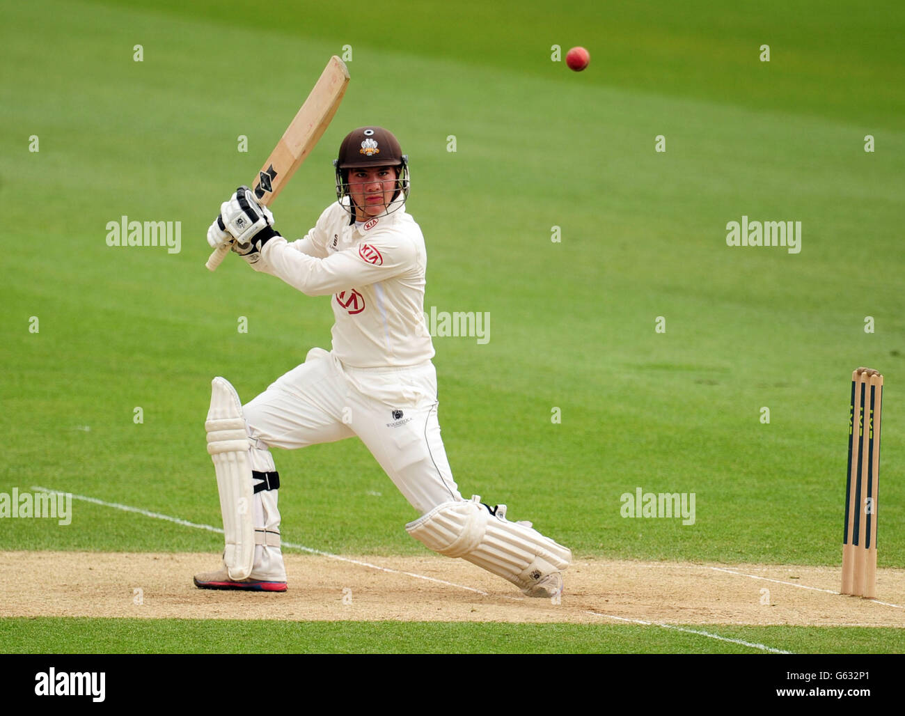 Surreys rory burns on way to a century hi-res stock photography and ...