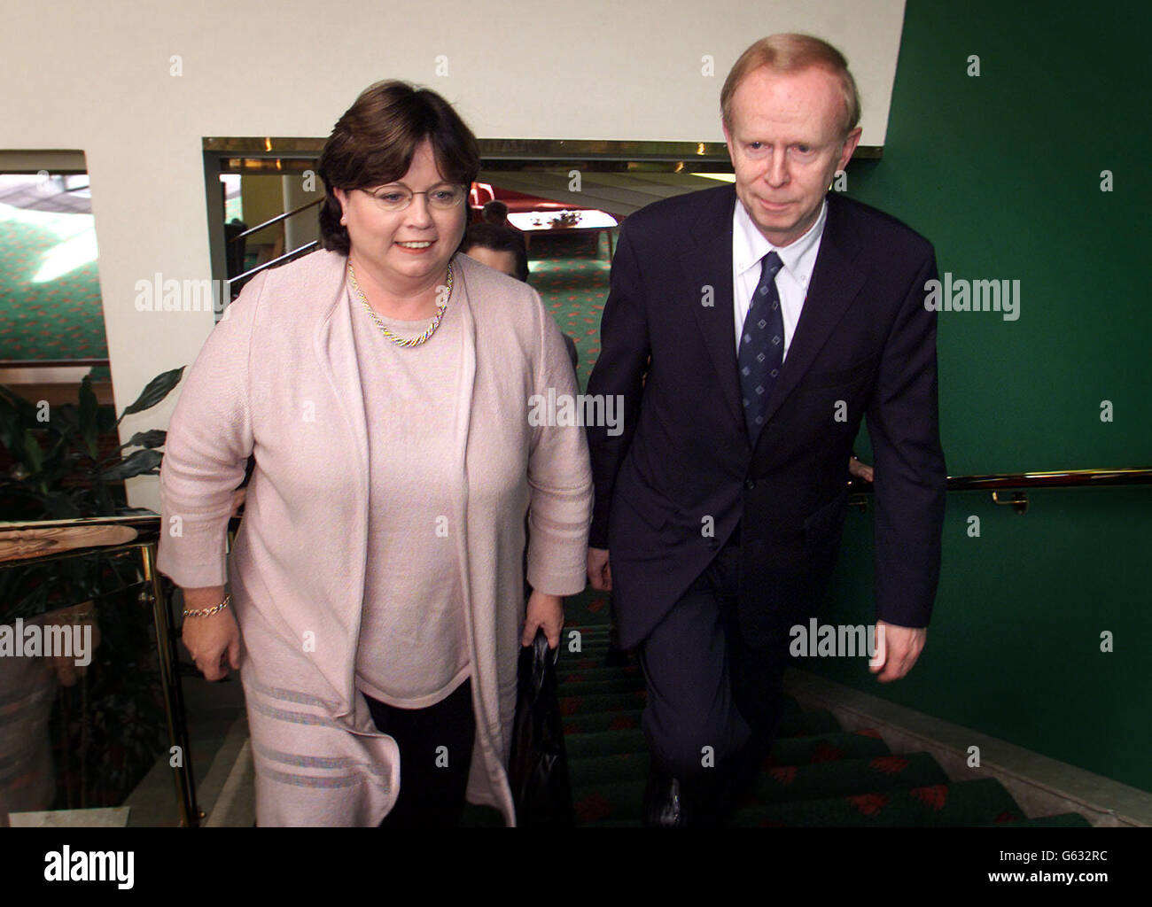 Irish minister for enterprise trade and employment hi-res stock ...