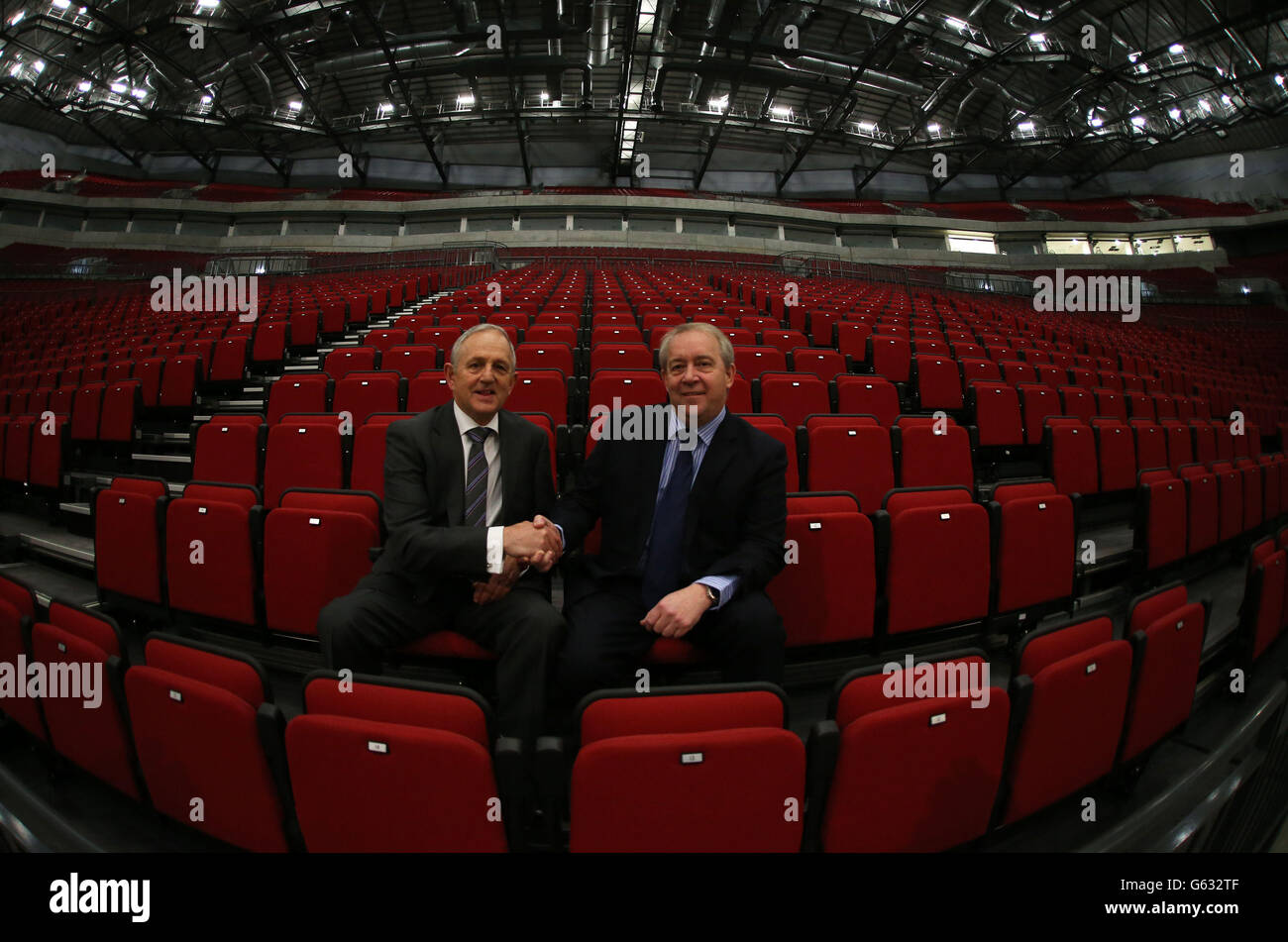 John Sutherland, Managing Director at SMG Europe with Keith Wakefield ...