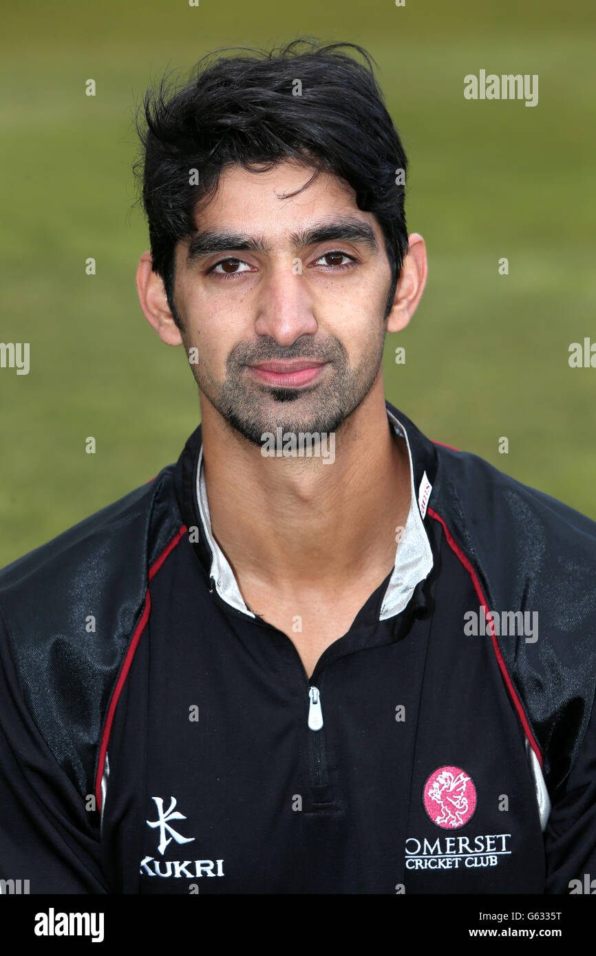 Cricket - Somerset CCC Photocall - The County Ground Stock Photo - Alamy