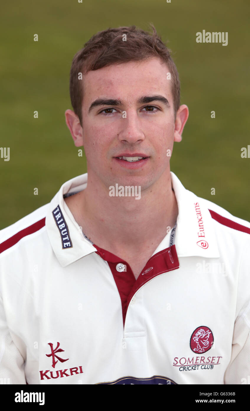 Cricket - Somerset CCC Photocall - The County Ground Stock Photo - Alamy
