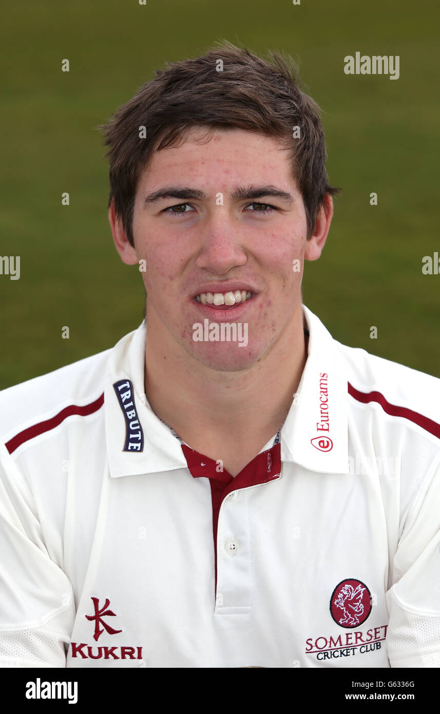 Cricket - Somerset CCC Photocall - The County Ground Stock Photo - Alamy