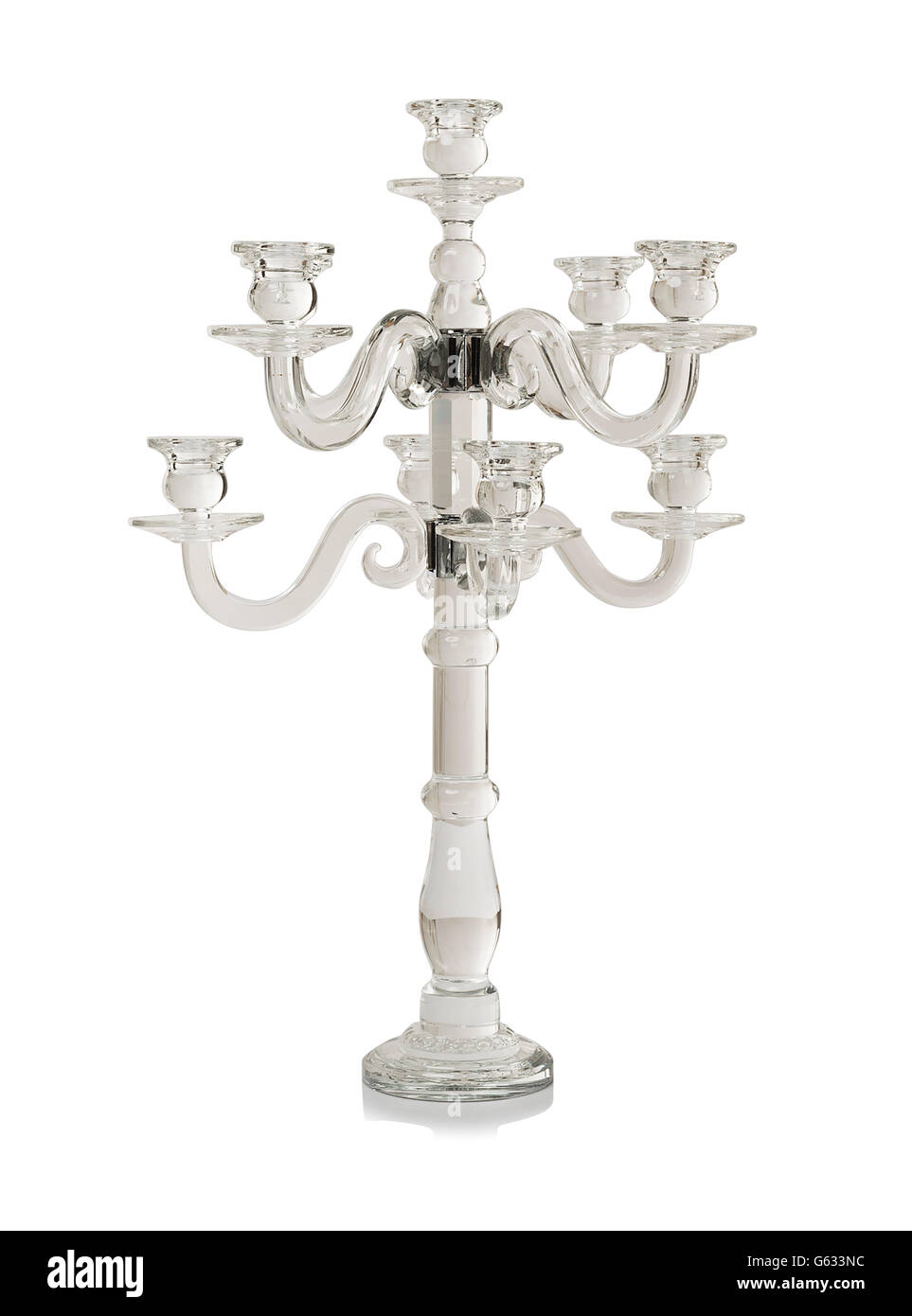 Luxury decorative candlestick isolated on white background Stock Photo ...